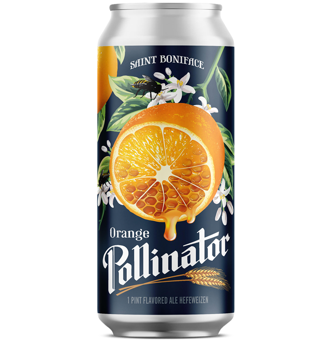 Orange Pollinator Hefeweizen – St. Boniface Craft Brewing Co.